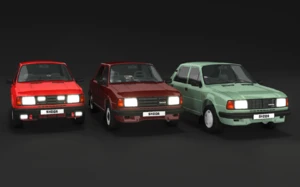 Download Škoda 105, 120, 130 and Rapid pack (: - BeamNG.drive - ModLand.net