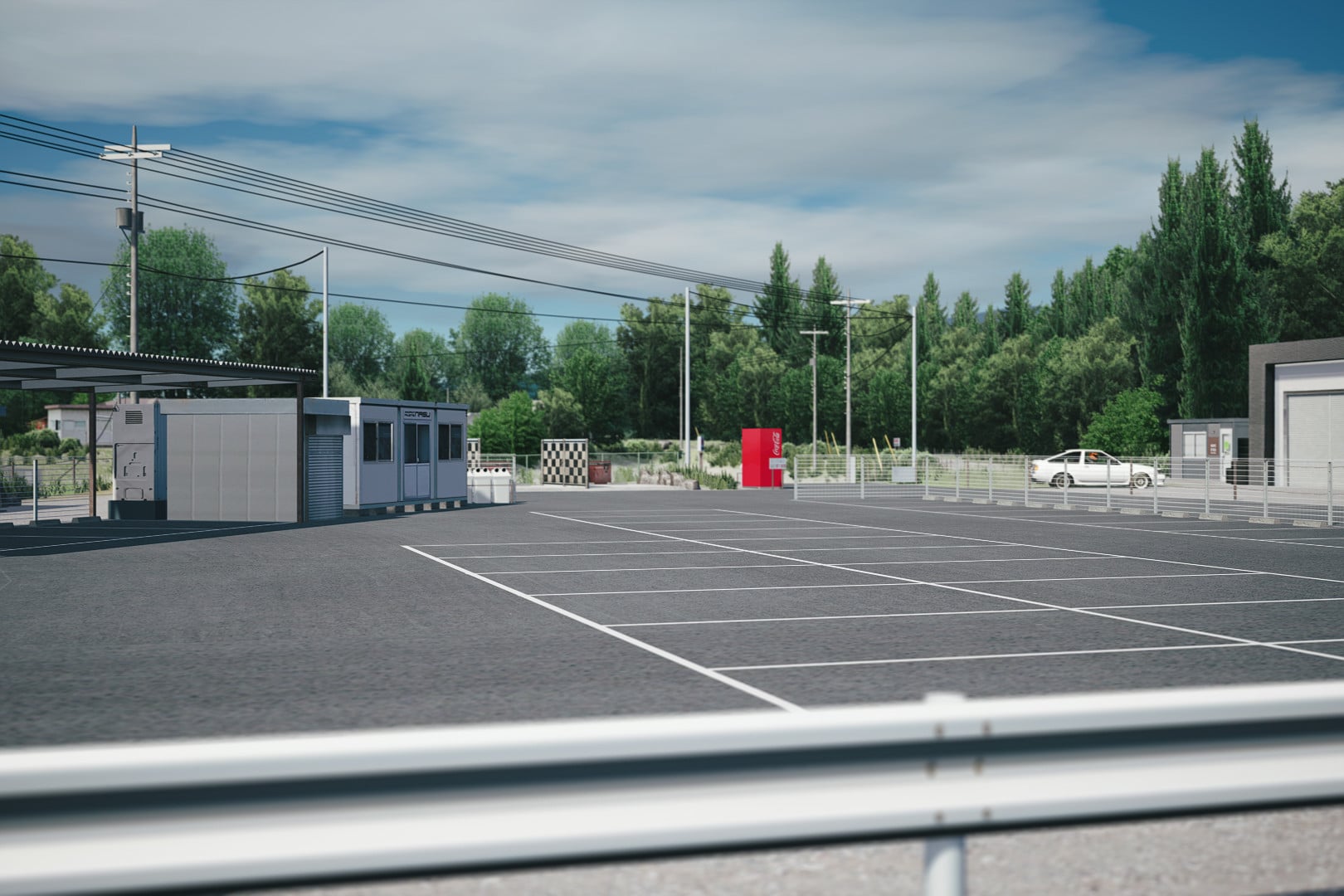 90's Golden Drift Spot Project - SUNRISE CIRCUIT (Tsukuruma Circuit ...