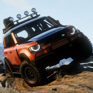New Land Rover Defender 2.2 - BeamNG.drive