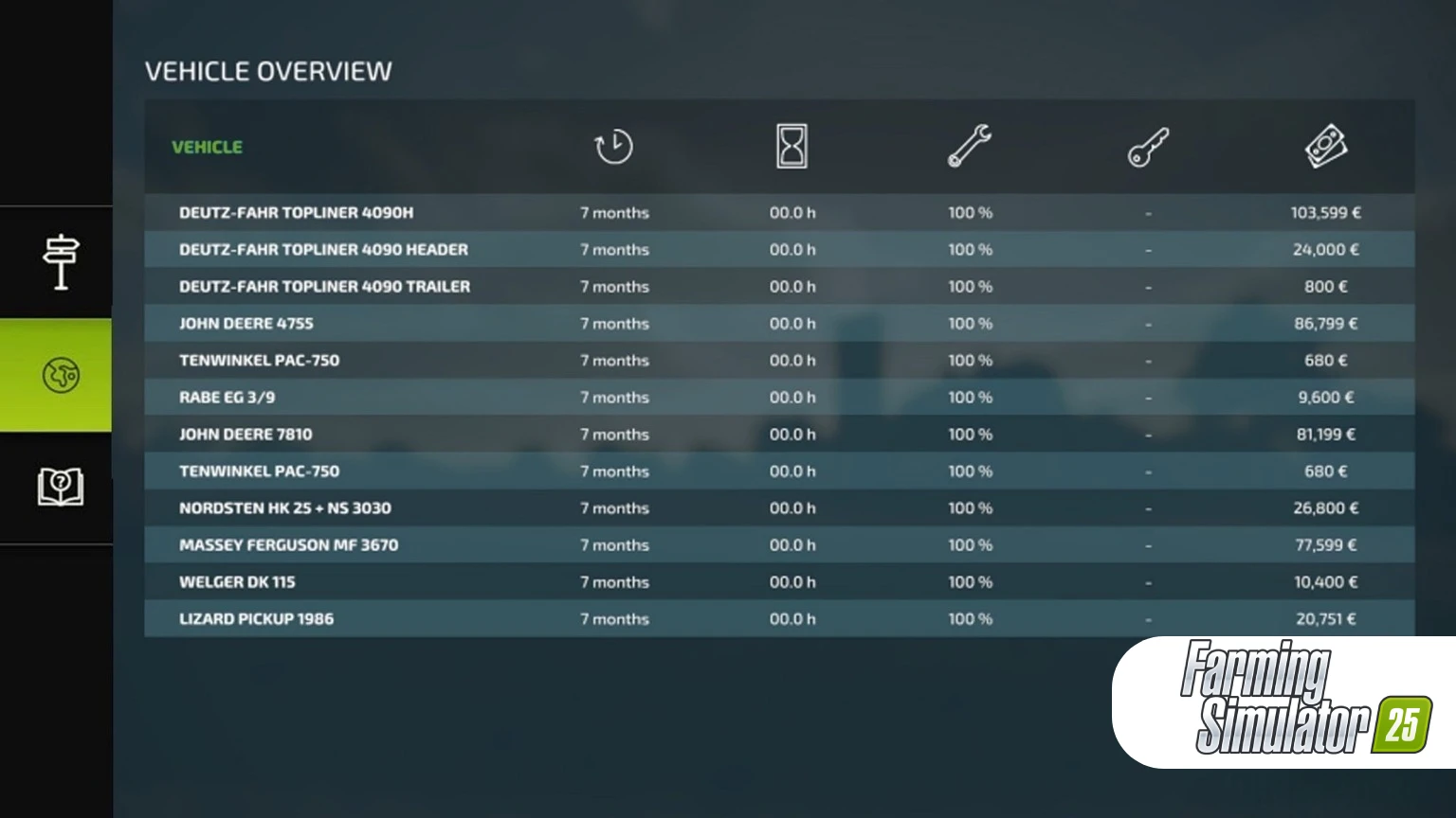 New HUD and Menu in FS25: Overview - FS25