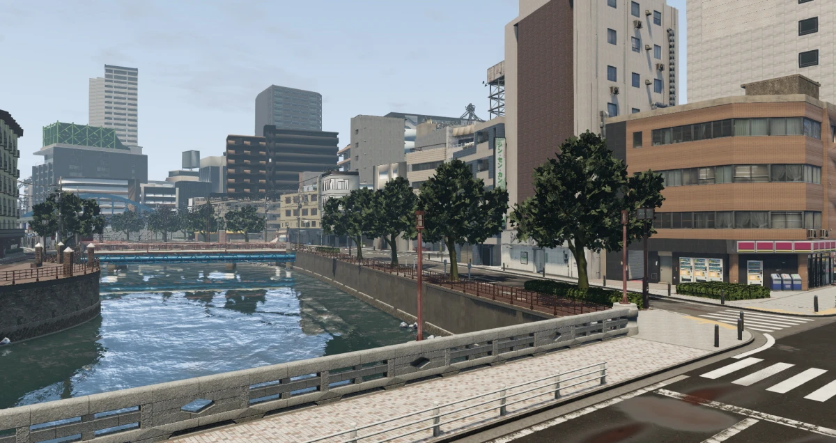 Isezaki Ijincho, Yokohama, Japan v1.0 - BeamNG.drive