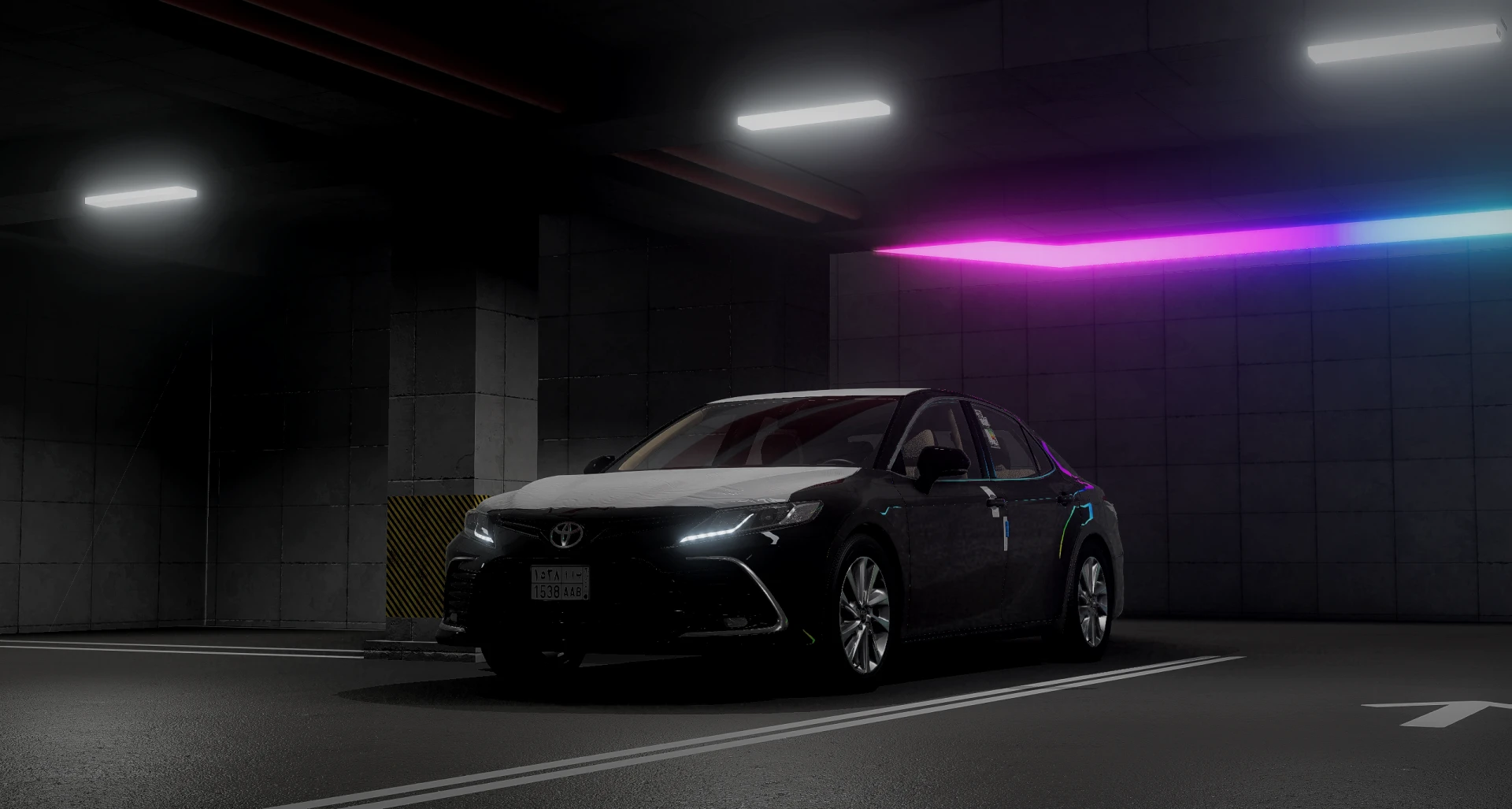 zmv Underground Parking V1 - BeamNG.drive