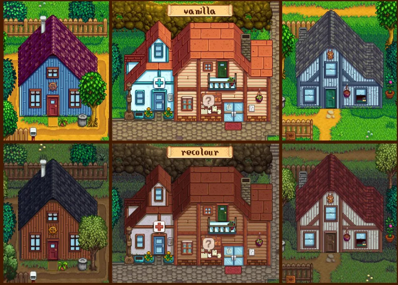 DaisyNiko's Earthy Recolour v1.4.3 - Stardew Valley