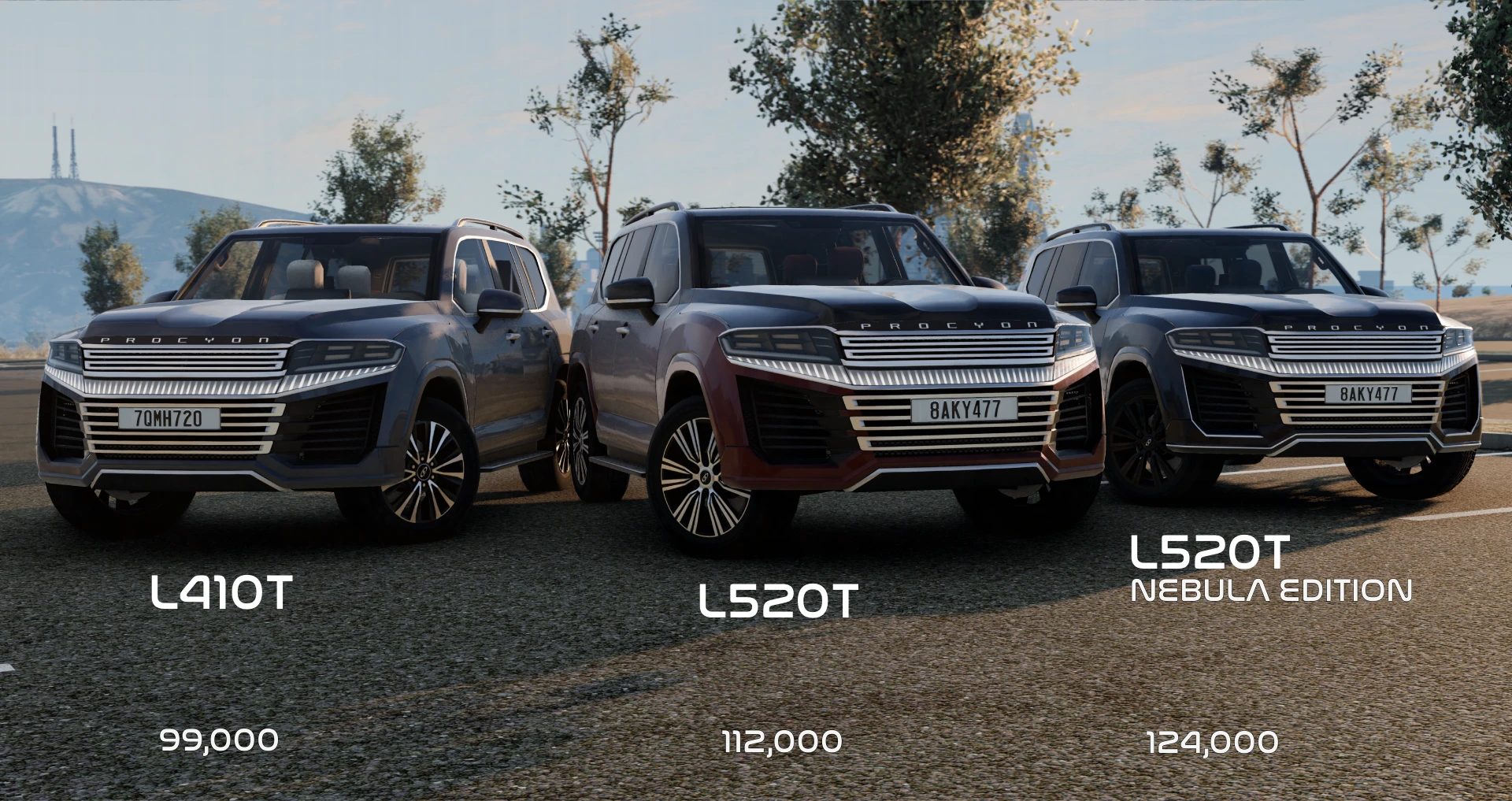 2022 Procyon Centauri SUV Pack 1 - BeamNG.drive