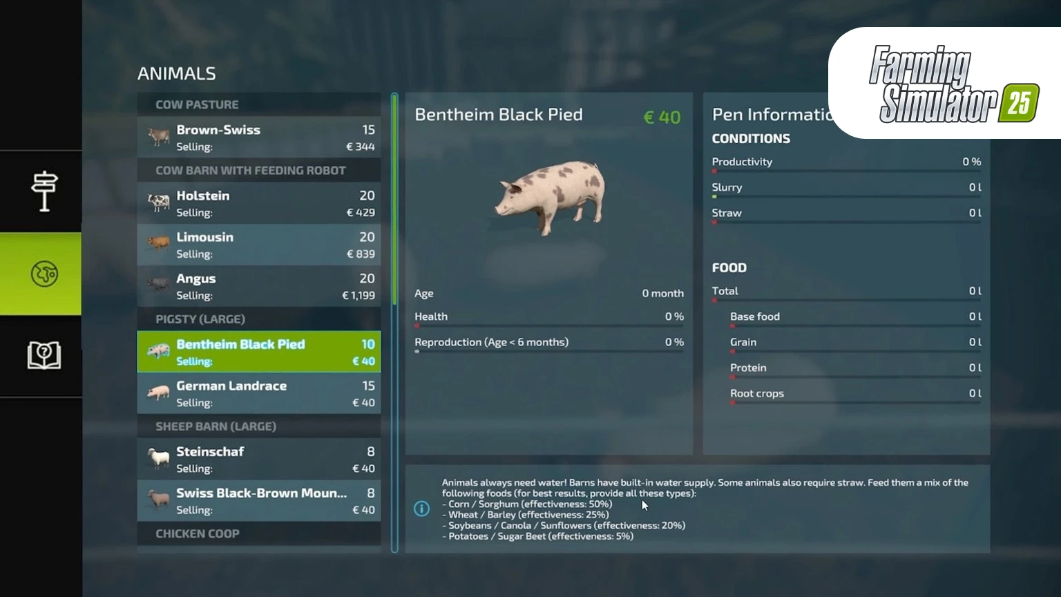 New HUD and Menu in FS25: Overview - FS25