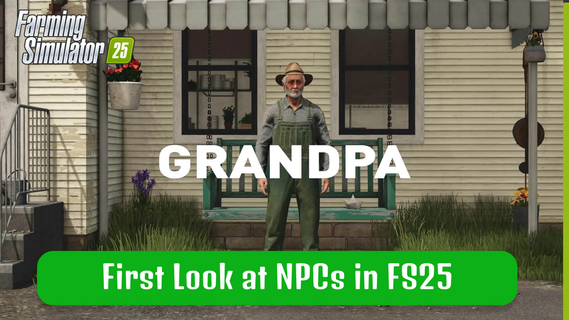 First Look at NPCs in FS25 and Interaction Features - FS25