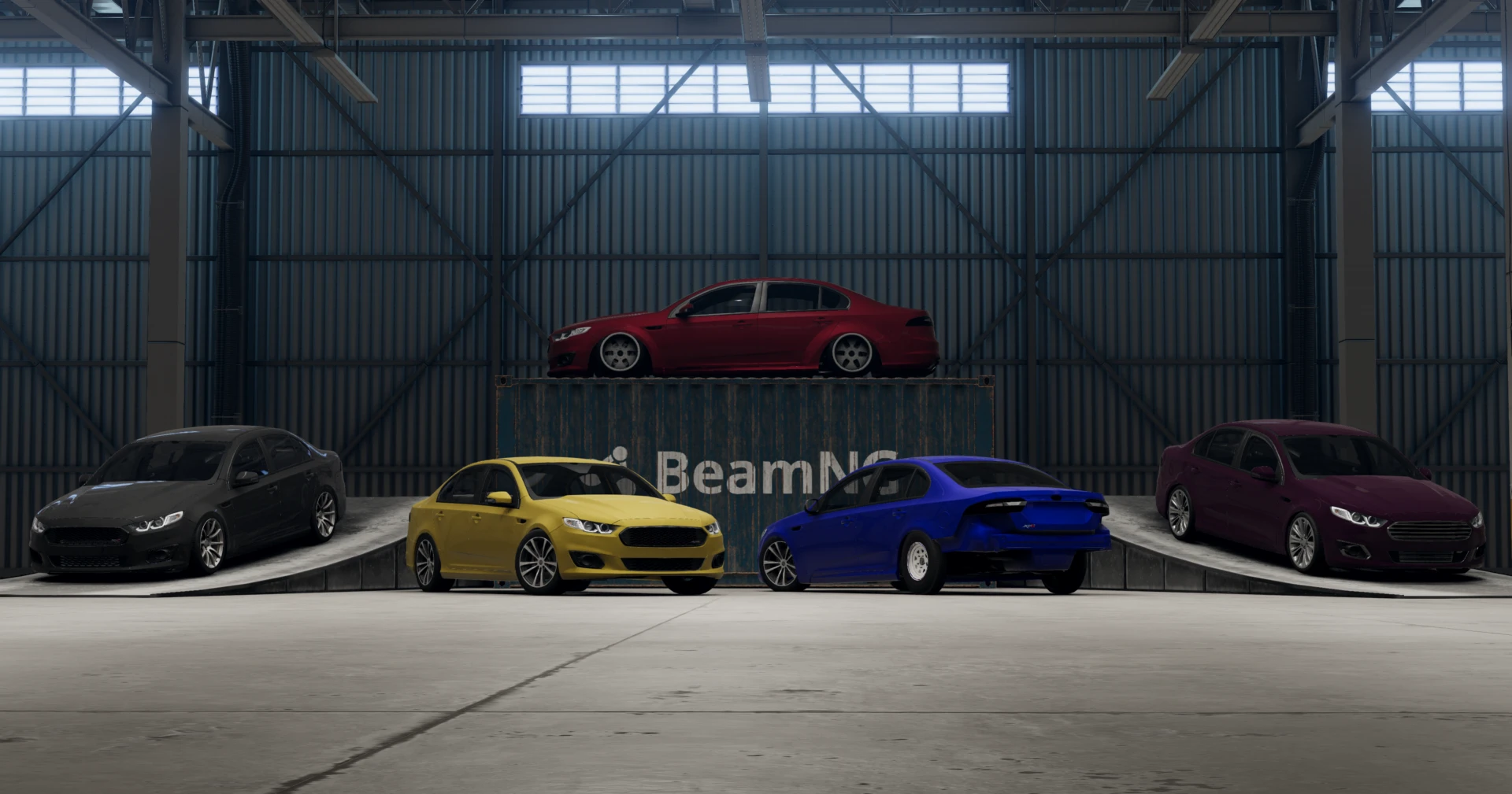 fgx ford falcon sedan (early access) v1 - BeamNG.drive