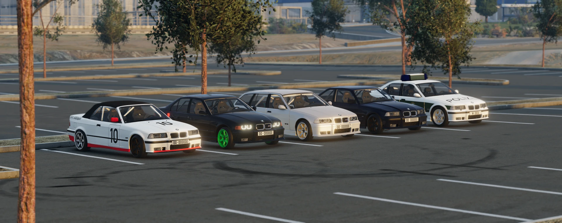 BMW E36 Pack - 53 Configs + Drift Edition fixed url - BeamNG.drive