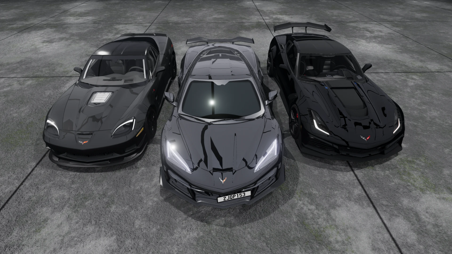 Ultimate Free Corvette Pack for BeamNG Drive (C6, C7, C8) RELEASE ...