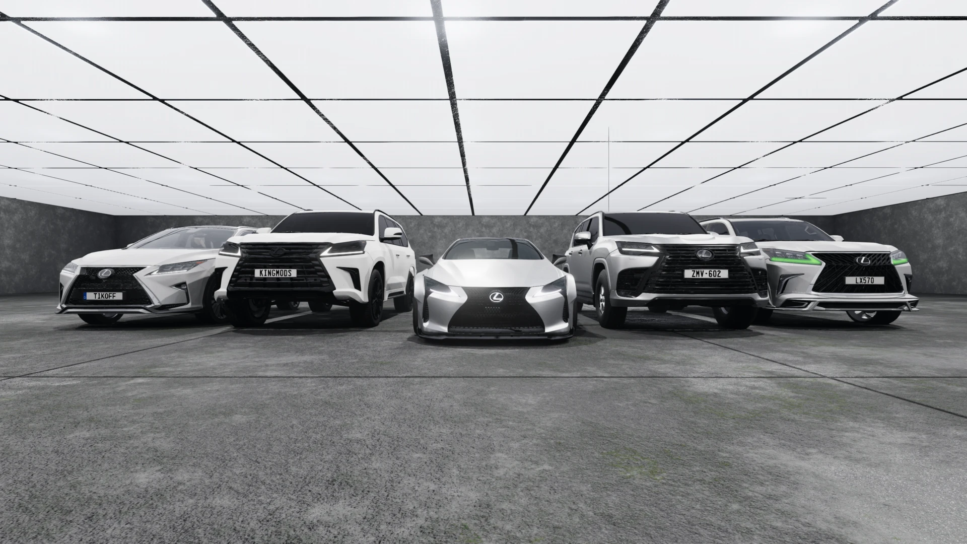 Ultimate Free Lexus Pack for BeamNG Drive (LC500, LX500, RX, LX, GSF ...