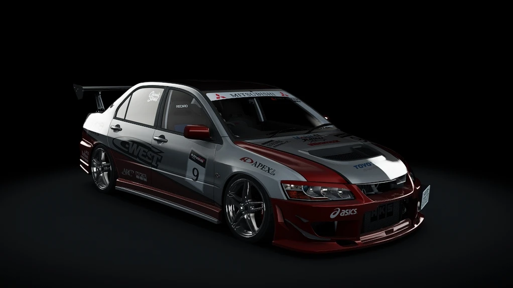 Mitsubishi Lancer [CT9A] Evolution IX C-WEST Elysium 1.1 - Assetto Corsa