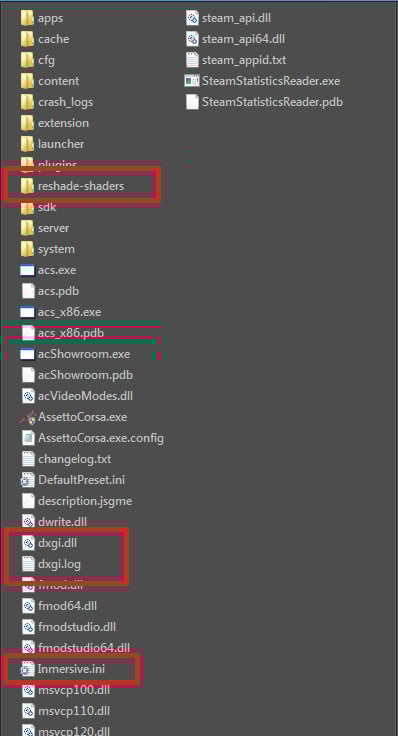 Inmersive Filter - ACC style + SOL + RESHADE [Photorealism] v13 - Assetto Corsa