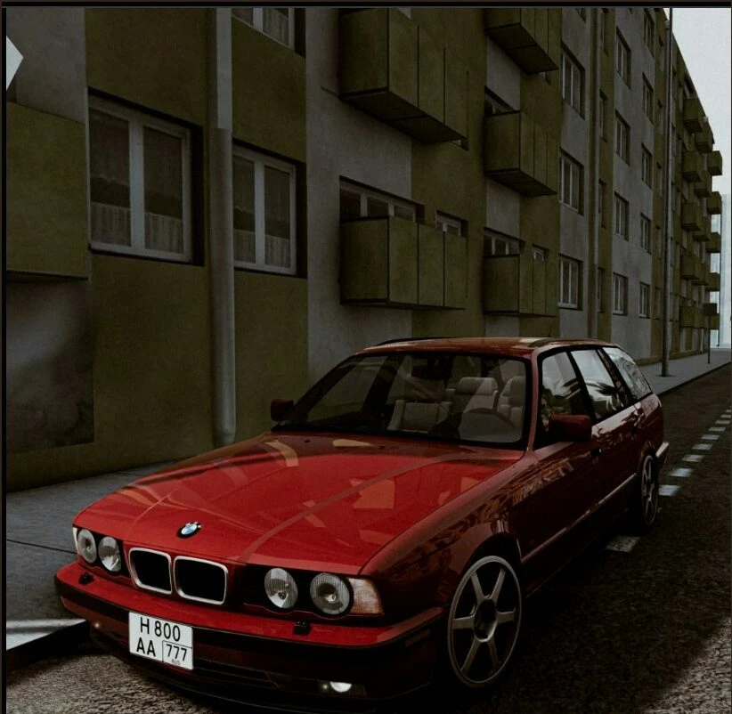 BMW M5 E34 1 - BeamNG.drive