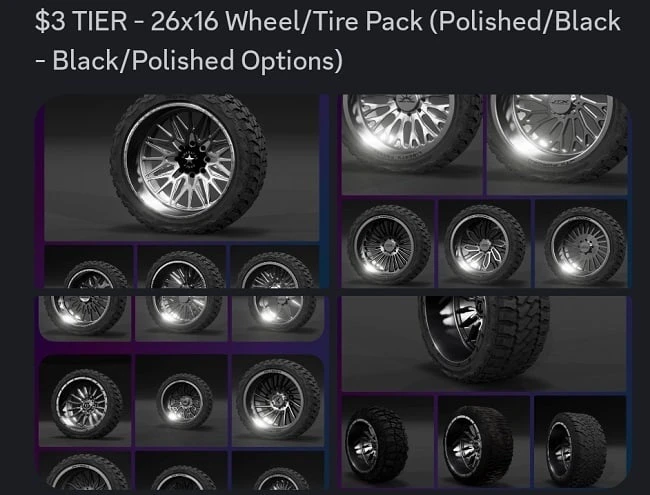 Wide Wheel Pack Free Release - BeamNG.drive