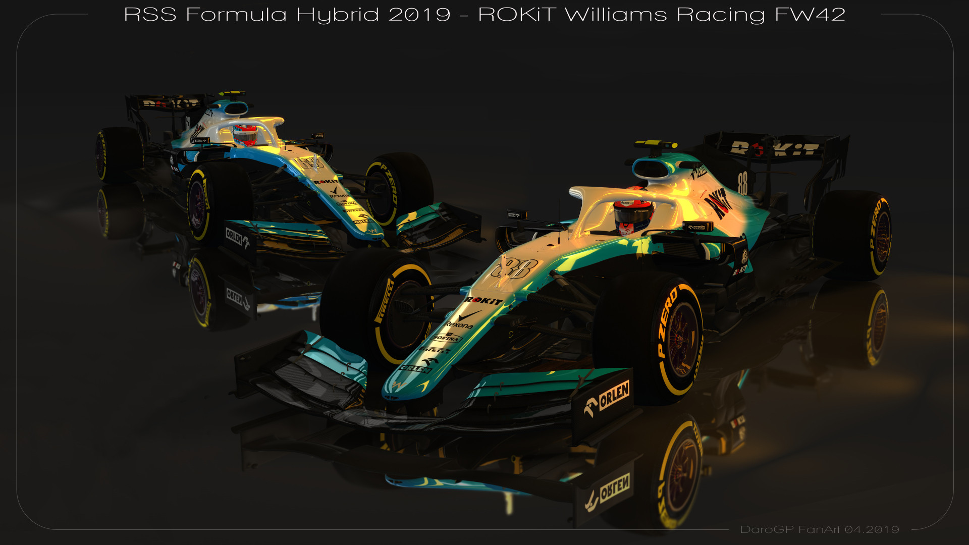 RSS Formula Hybrid 2019 - F1 2019 Skin Pack 1.5 - Assetto Corsa
