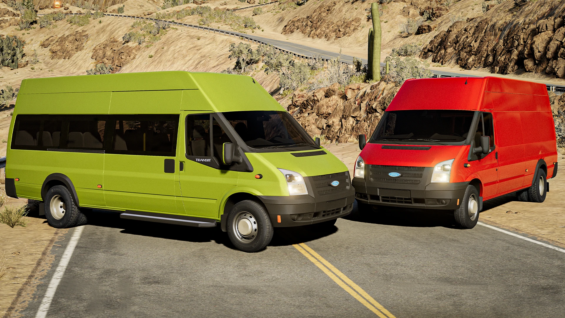 Ford Transit Mk7 2006-2014 101 CONFIGURATOINS 3.0 - BeamNG.drive