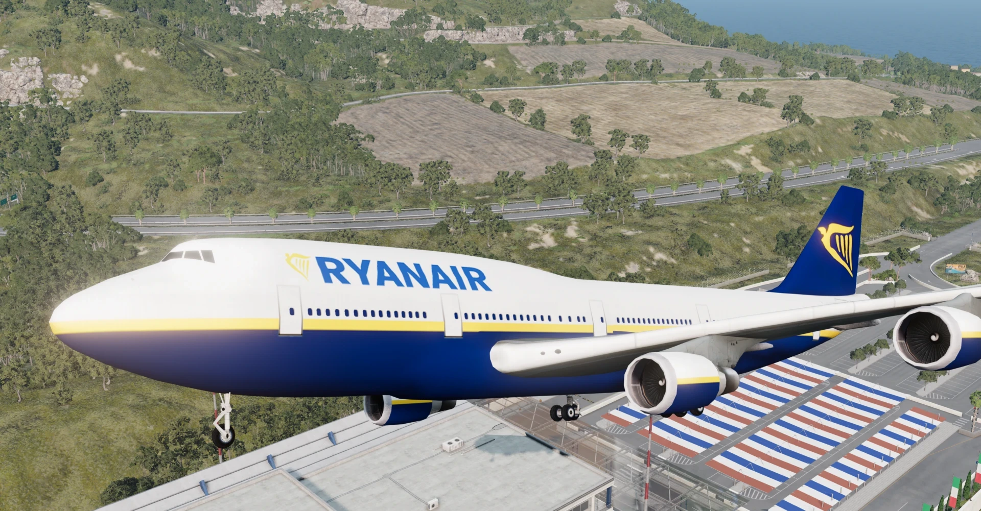 747 RAYAN AIR v3.1 - BeamNG.drive