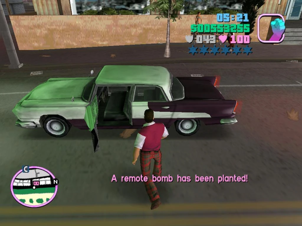 Remote-Triggered Bomb 1.0 - GTA: Vice City