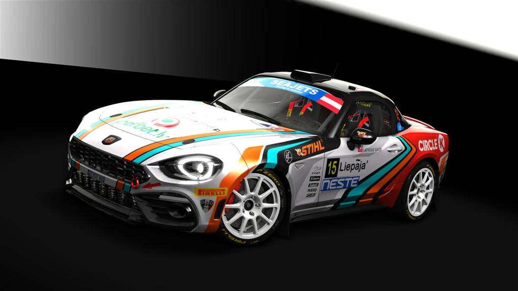 Fiat Abarth 124 R-GT 1.0 LF SimRacing - Assetto Corsa