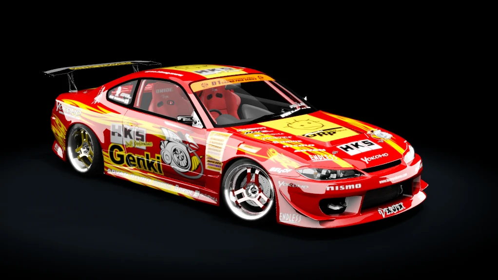 Nissan Silvia S15 Vertex HKS D1 - Assetto Corsa