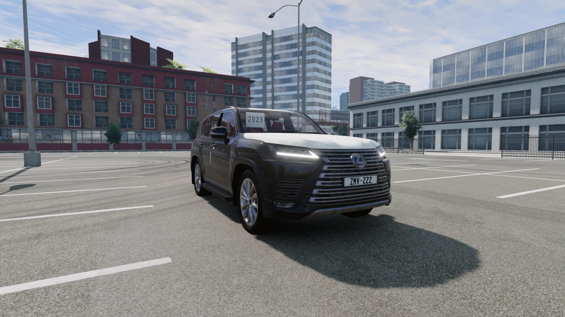 Lexus LX500 1 - BeamNG.drive