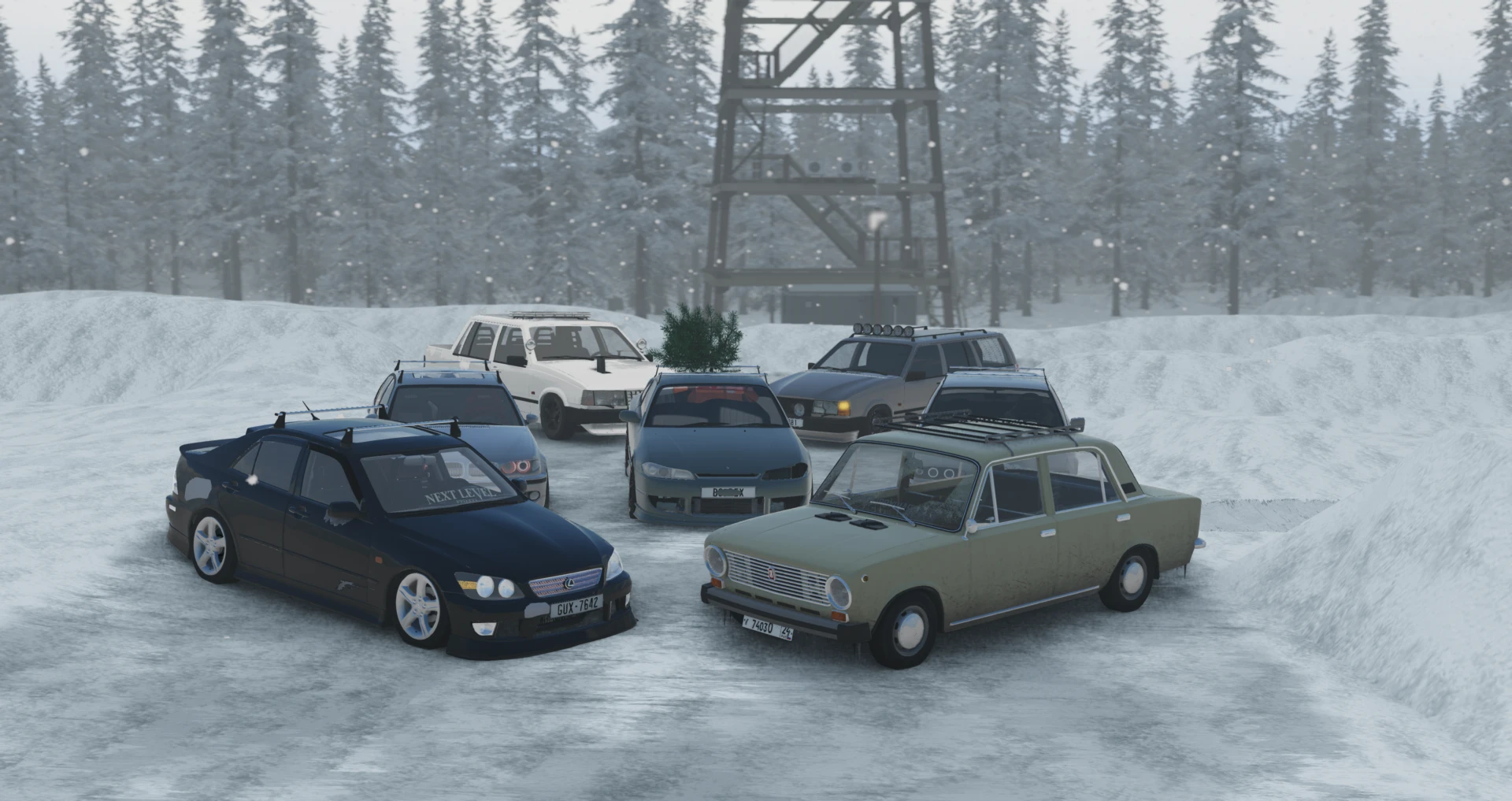 Winter Beaters Cars Pack 2024!! New Cars !! - BeamNG.drive