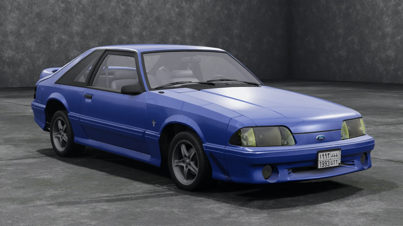 ford MUSTANG1993 fox body 1.0 - BeamNG.drive