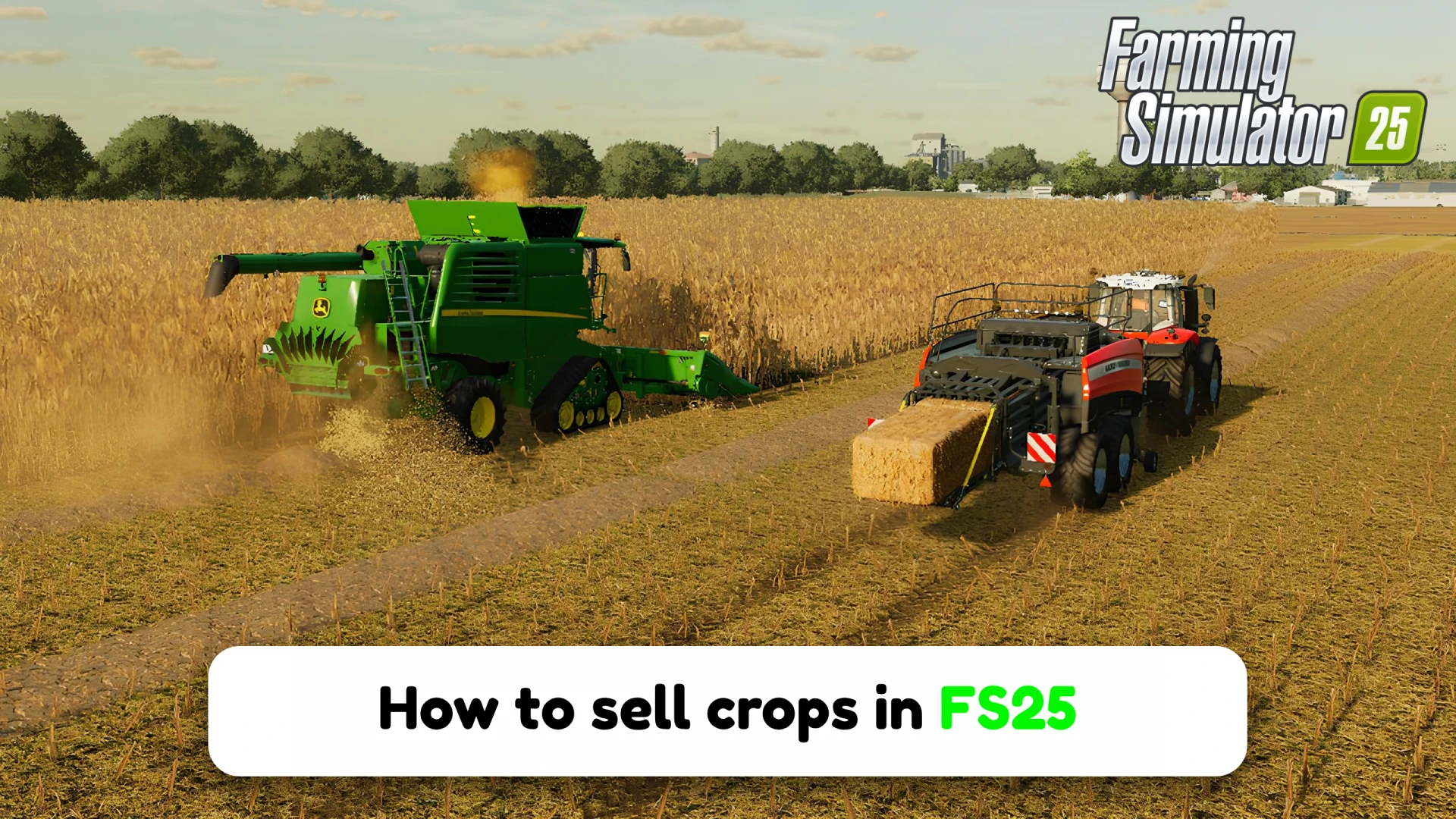 How to Sell Crops in FS25 - FS25