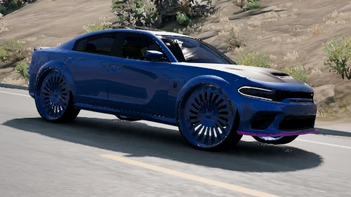 hellcat with donk wheels 0.33 - BeamNG.drive