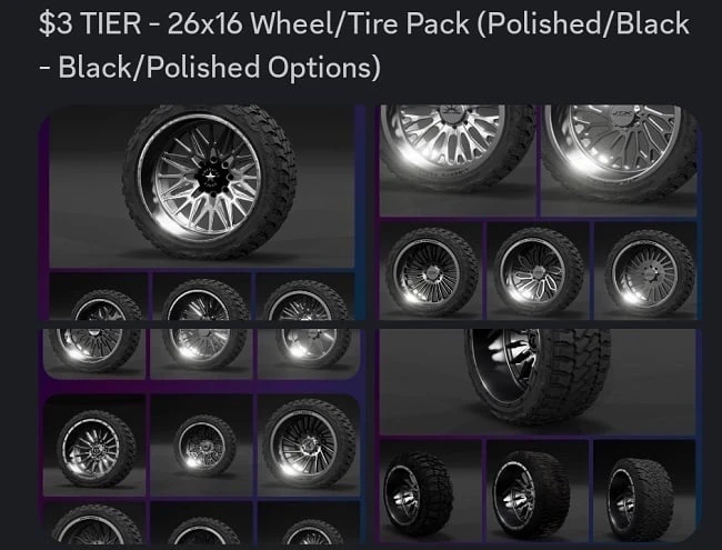 Wide Wheel Pack 1.0 - BeamNG.drive