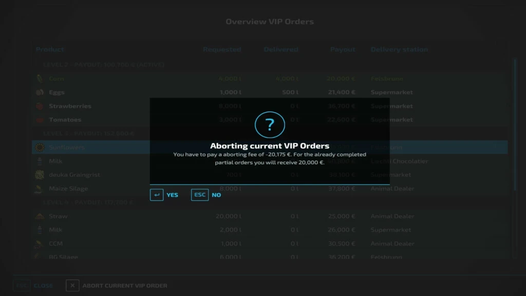 VIP Order Manager v 1.4 - FS 22