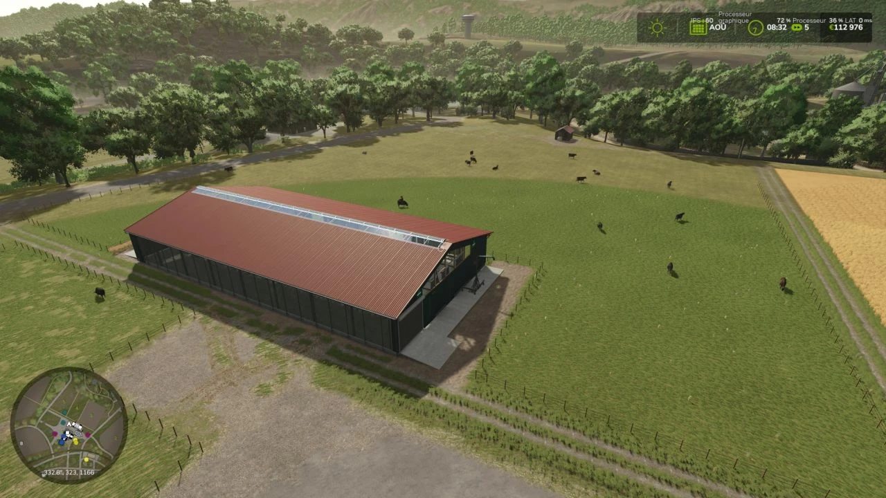 Cow stall v 1.0 - FS25