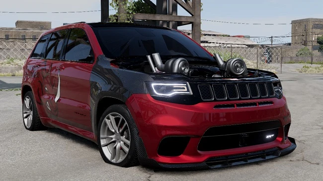 Jeep Grand Cherokee Trackhawk Crazy č - BeamNG.drive