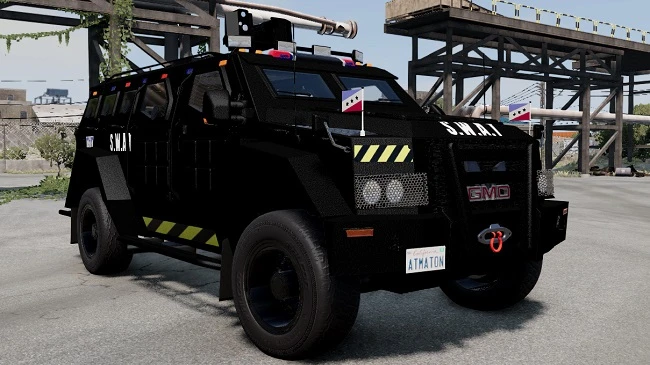 Police/SWAT Armored Truck 1.5 - BeamNG.drive