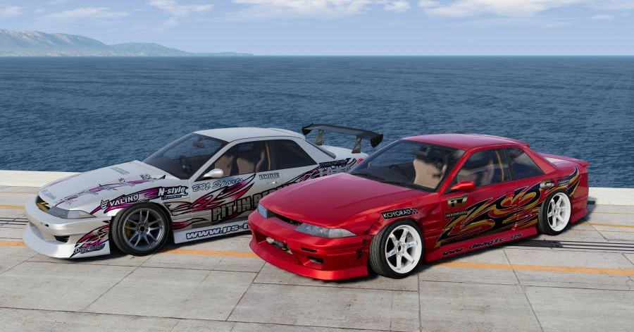 Nissan Cars with Skin Pack Release - BeamNG.drive