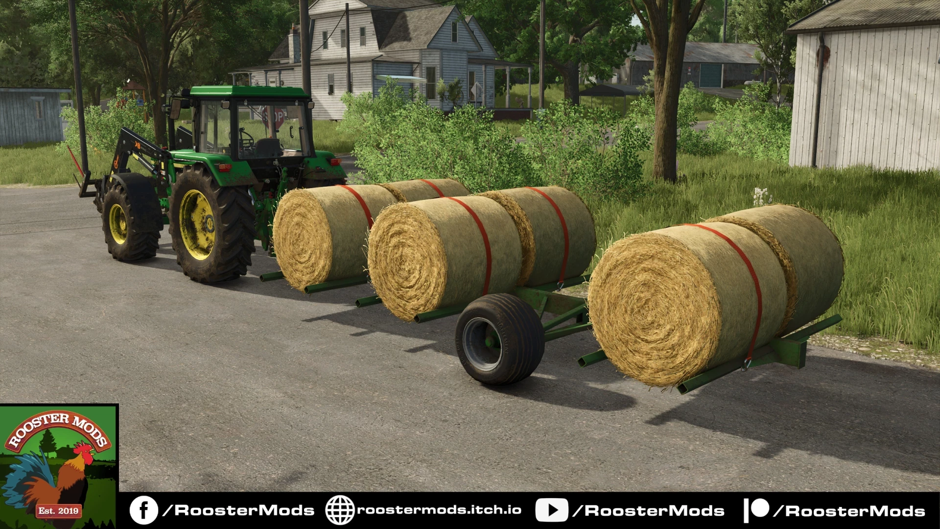 Mac Lander Bale Trailer v 1.0 - FS25
