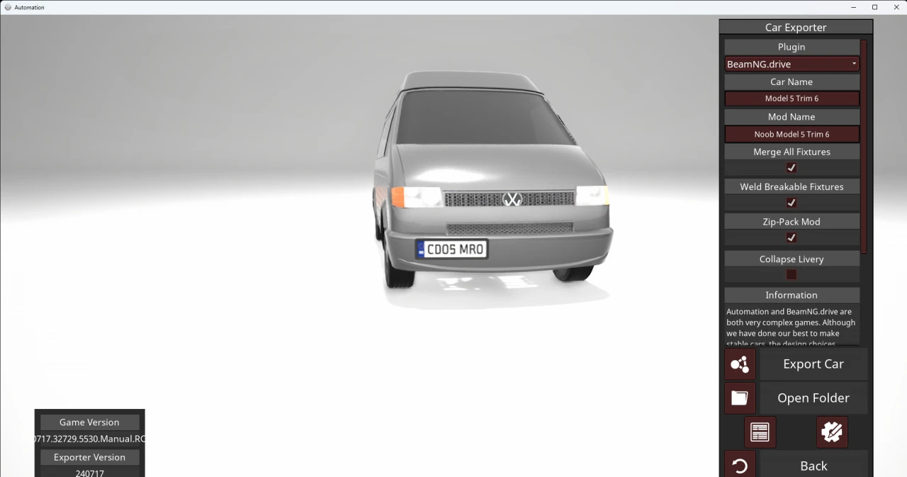 volkswagen transporter - BeamNG.drive Search - ModLand.net