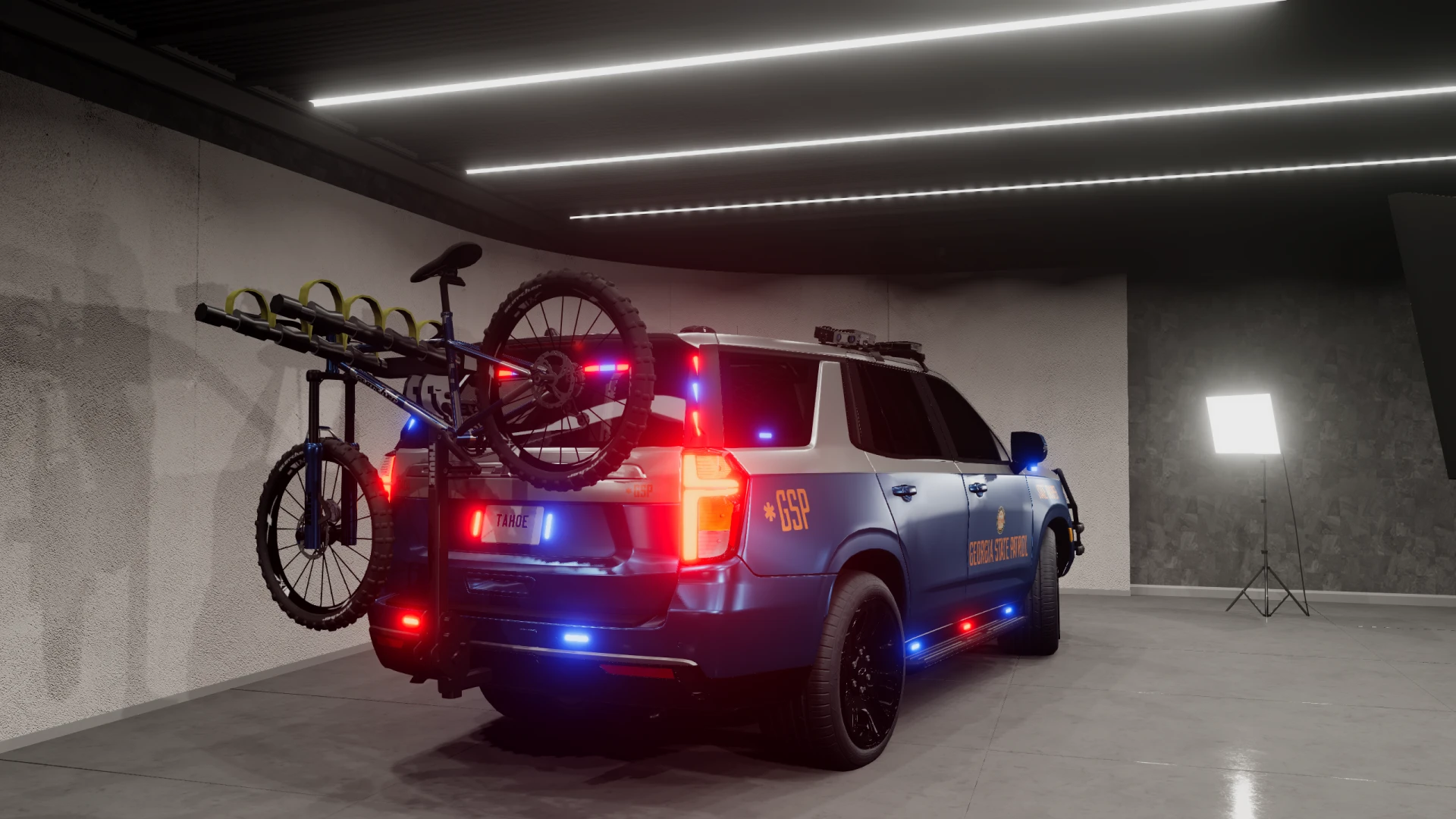 Police 2021 Tahoe test version 1 - BeamNG.drive