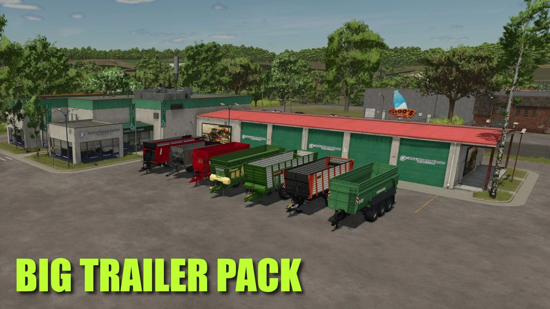 Bigger Trailers Pack v 1.0 - FS25