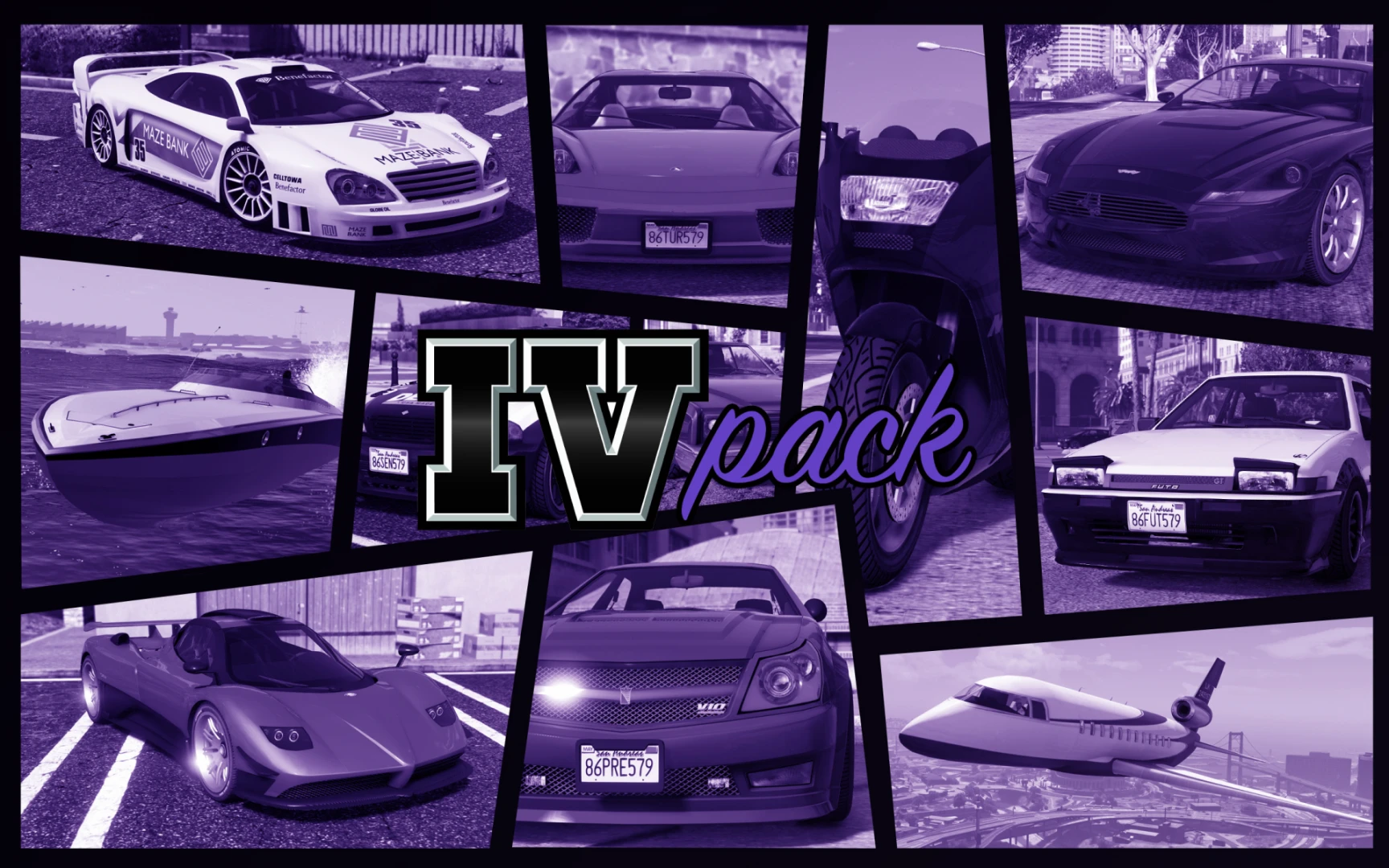 IVPack - GTA IV vehicles in GTA V 1.0.240 - GTA 5