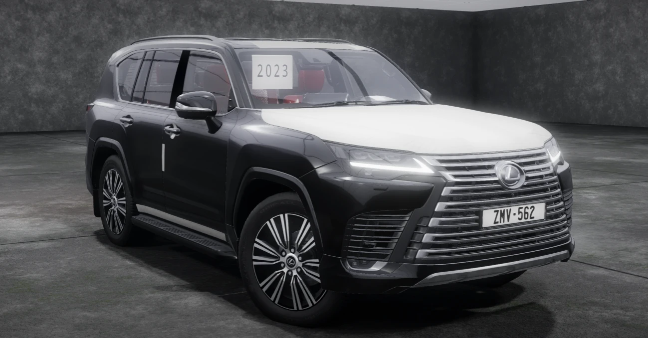 Lexus LX500 V2 - BeamNG.drive