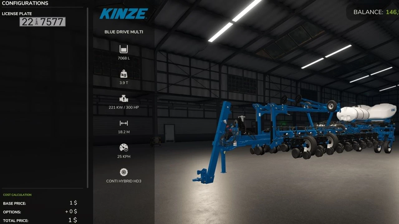 FS25 KINZE mods - ModLand.net
