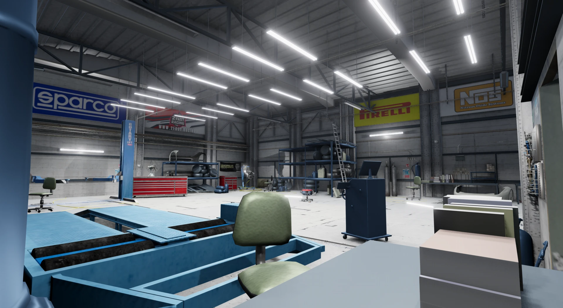 Garage (For Photography) V1 - BeamNG.drive