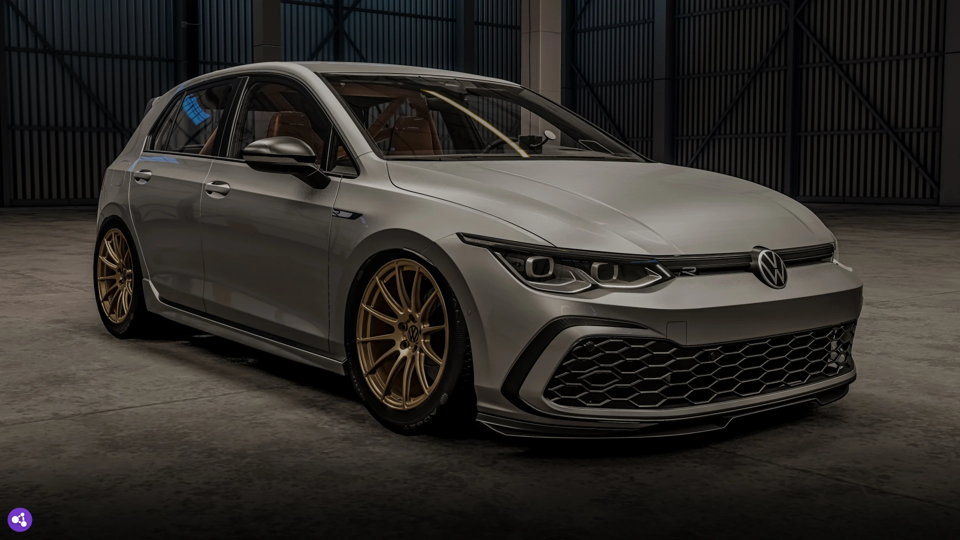 Volkswagen Golf MK8 R, GTI, GTE 1.1 - BeamNG.drive