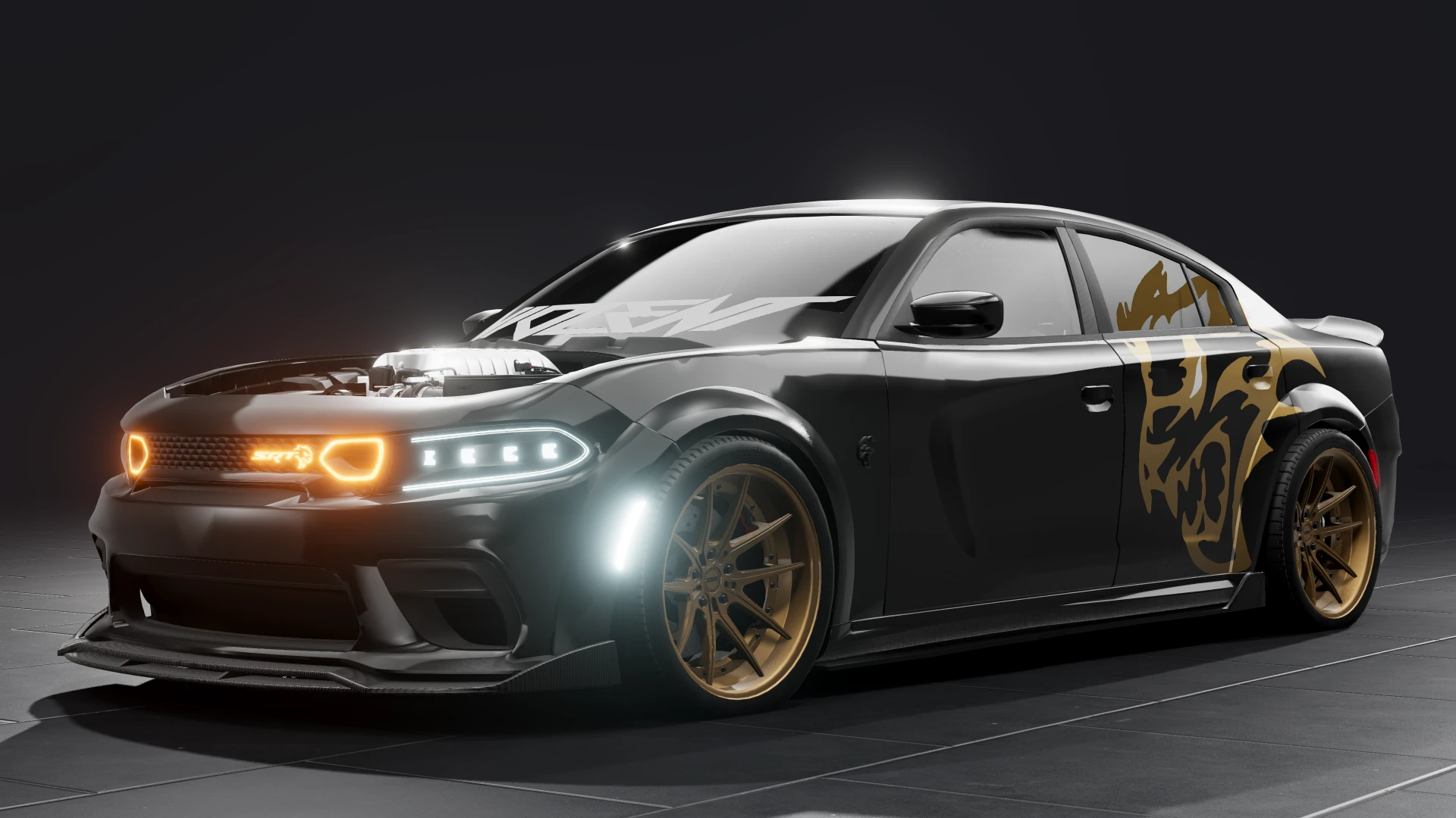 Dodge Charger Hellcat 7.0 - BeamNG.drive