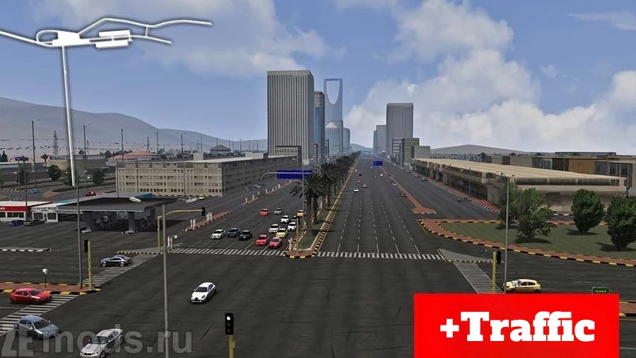 Saudi Arabia Streets (+Traffic) v2.2 - Assetto Corsa
