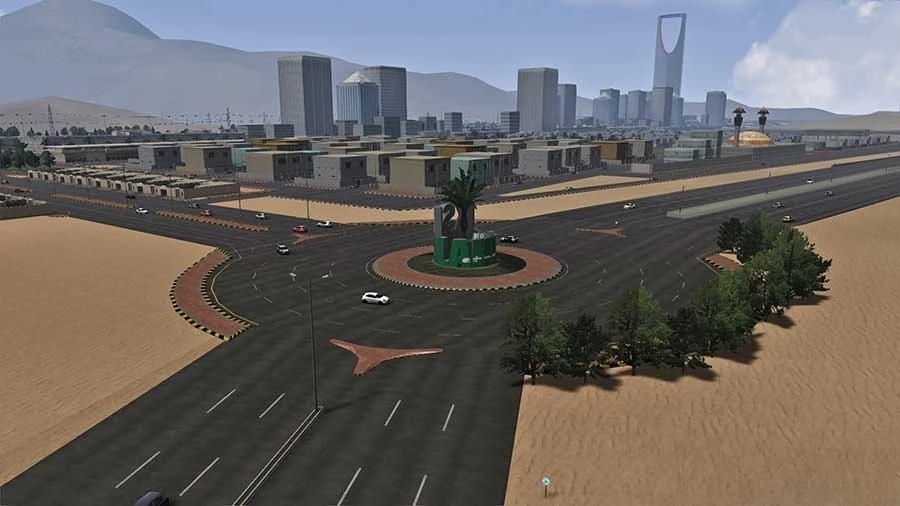 Saudi Arabia Streets (+Traffic) v2.2 - Assetto Corsa