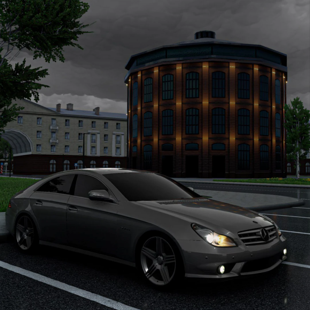Mercedes Benz CLS 55 AMG 1.0 - BeamNG.drive