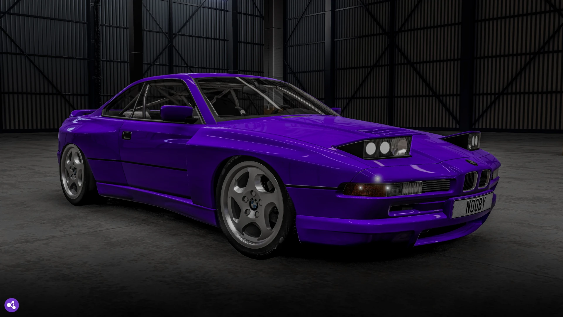 BMW E31, Slammed, Tuned, Widebody. 1 - BeamNG.drive
