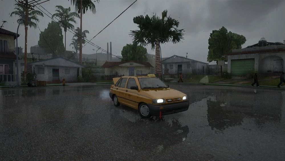 Saipa Pride Saba TAXI 1.0 - GTA: SA